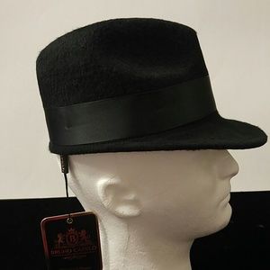 BRUNO CAPELO | Accessories | Mens Bruno Capelo Black Legionnaire Fedora ...